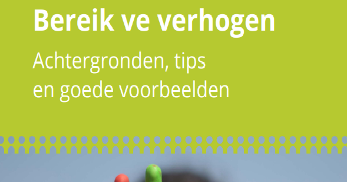 Nieuwe handreiking bereik ve verhogen | GOAB
